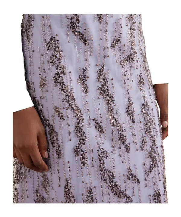 Staud Embellished Midi Skirt