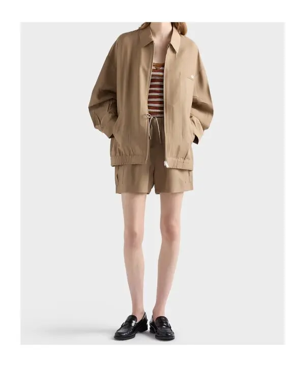 Prada Mohair Wool Blouson Jacket
