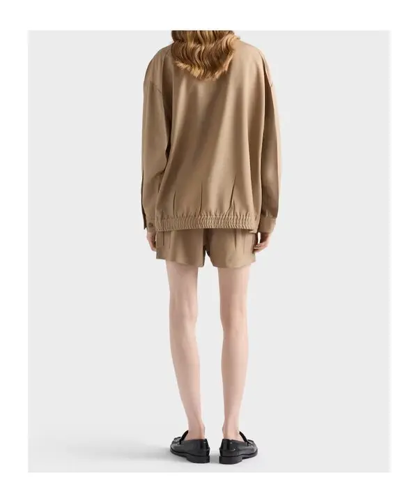 Prada Mohair Wool Blouson Jacket
