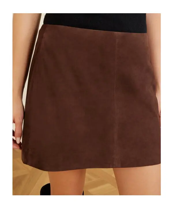 ARMA Suede Mini Skirt