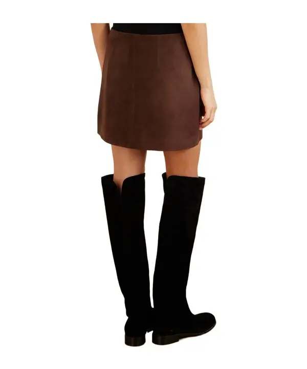 ARMA Suede Mini Skirt