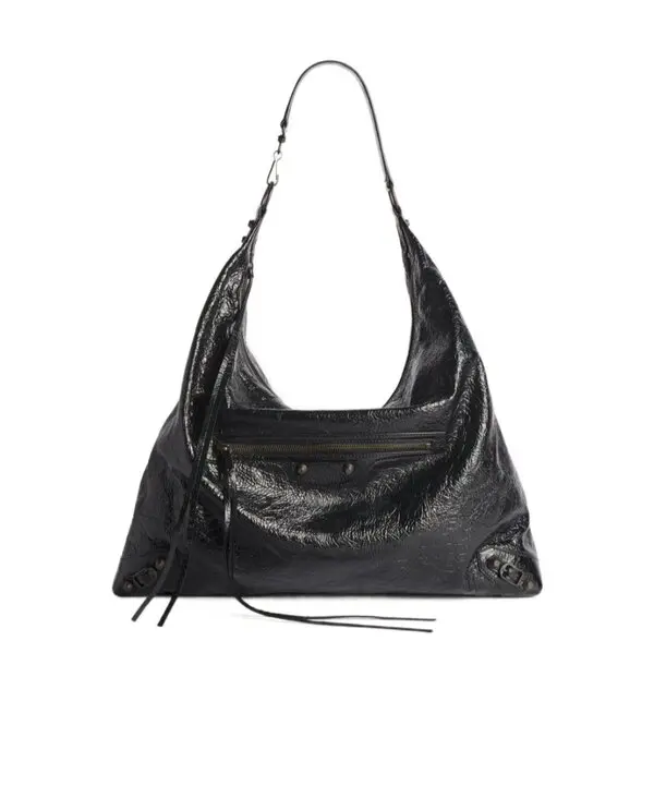 Balenciaga Le City Hobo Bag Large - Black