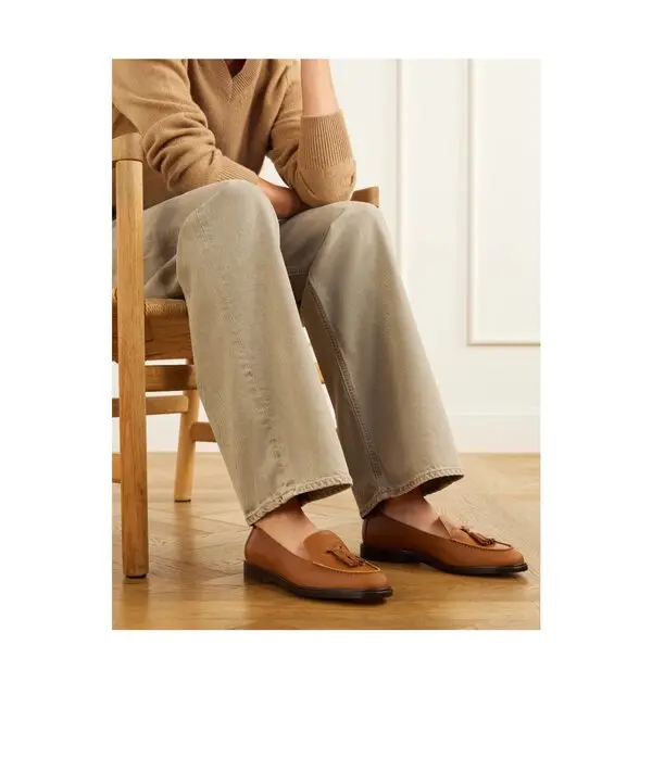 Manolo Blahnik Bucky Tasseled Loafers