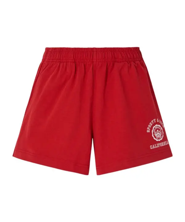 SPORTY  RICH Sporty & Rich Fleece Sweat Shorts