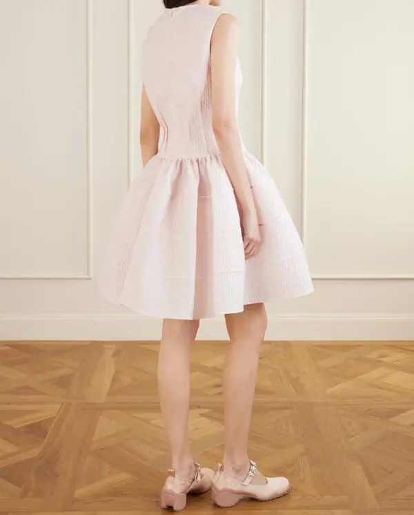 Cecilie Bahnsen Patchwork Midi Dress
