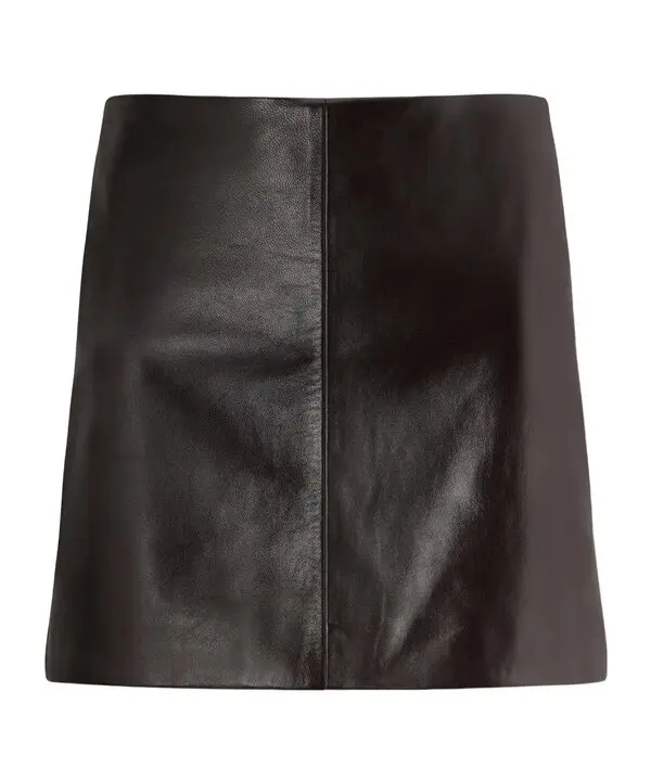 ARMA Melody Leather Mini Skirt - No