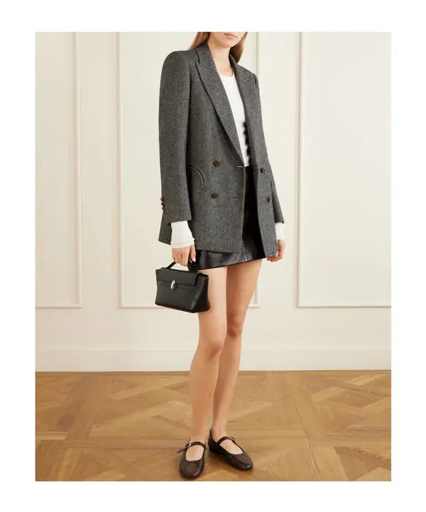 ARMA Melody Leather Mini Skirt