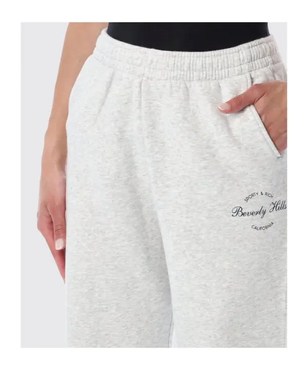 SPORTY  RICH Sporty Rich Beverly Hills Logo Joggers