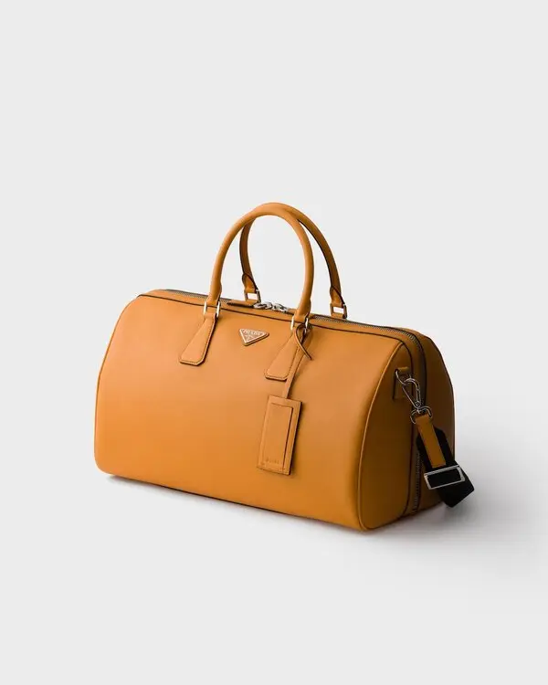 Prada Saffiano Leather Travel Bag