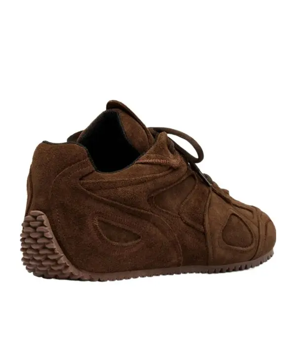 Axel Arigato Slow Runner Layered Suede Sneakers