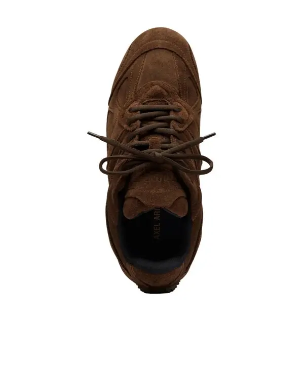 Axel Arigato Slow Runner Layered Suede Sneakers
