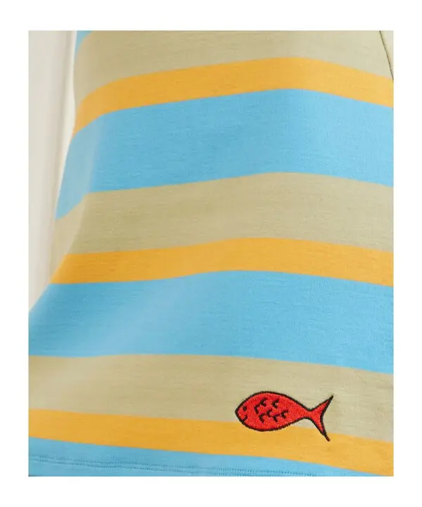 Staud Vespa Striped Dress