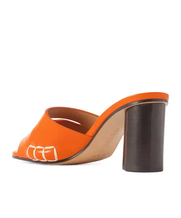 J.W.ANDERSON Whipstitched Leather Mules