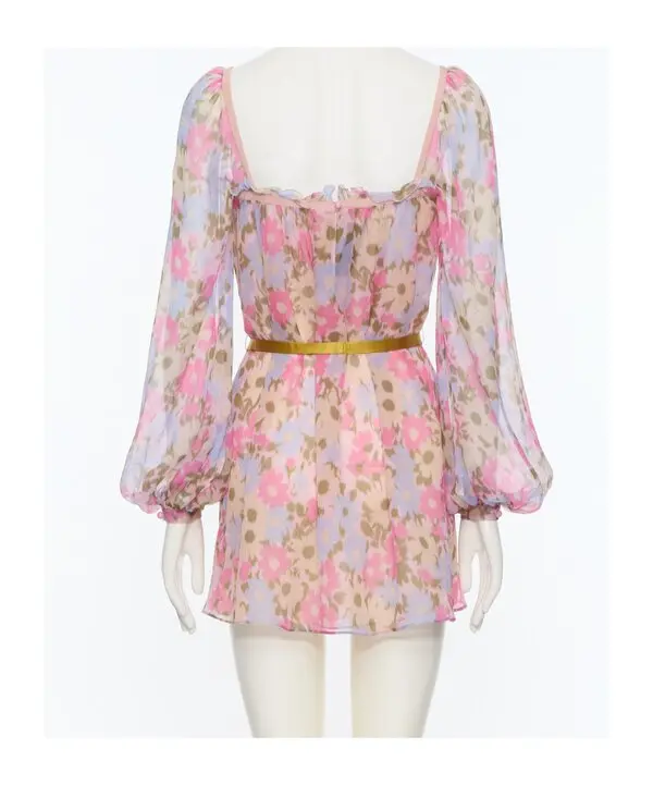 Valentino Garavani Long-sleeved Top With Floral Print
