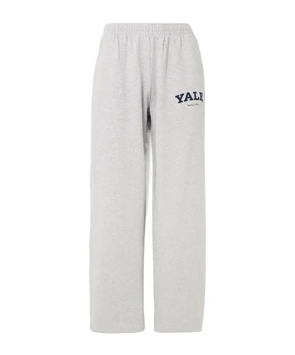 SPORTY  RICH Sporty & Rich Yale Printed Sweatpants