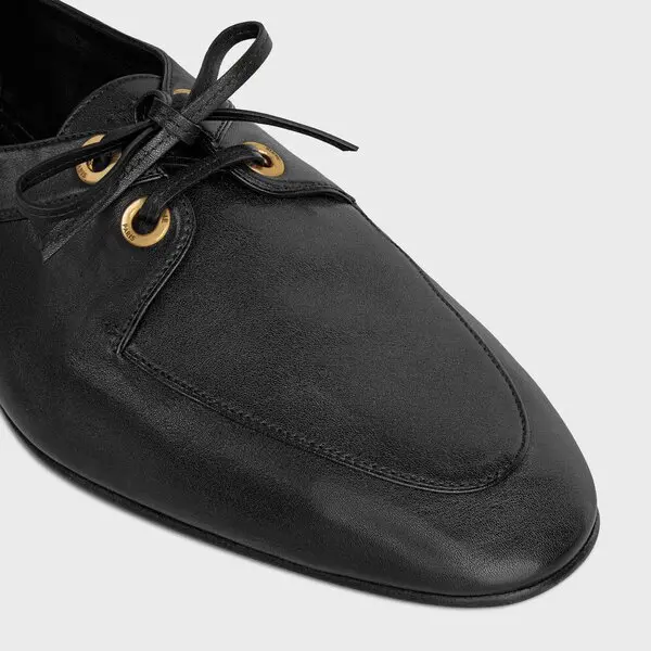 Celine Miles Loafer In Supple Calfskin