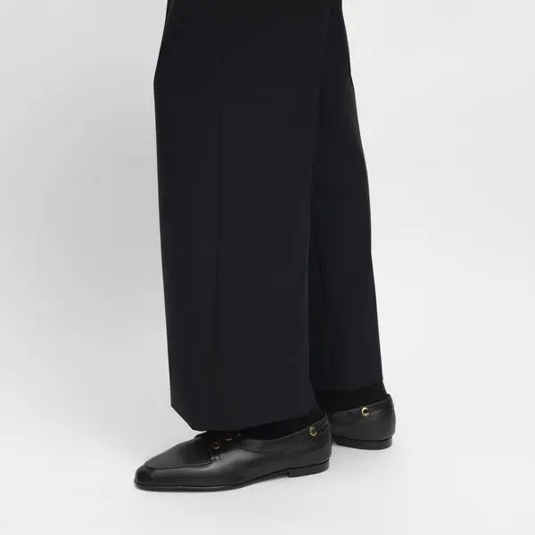 Celine Miles Loafer In Supple Calfskin