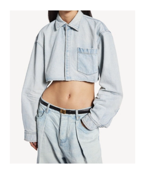 Balenciaga Cropped Shirt