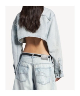 Balenciaga Cropped Shirt