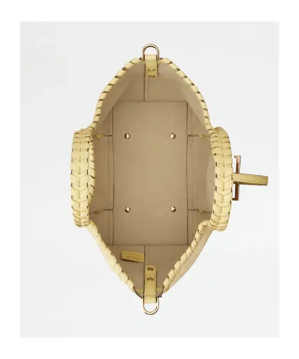TOD'S T Timeless Mini Suede Leather Shoulder Bag