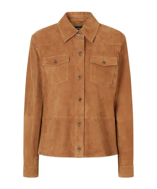 ARMA Suede Jacket - Brown