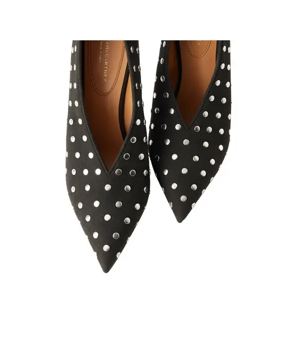 Stella McCartney Metallic Embellished High Heels