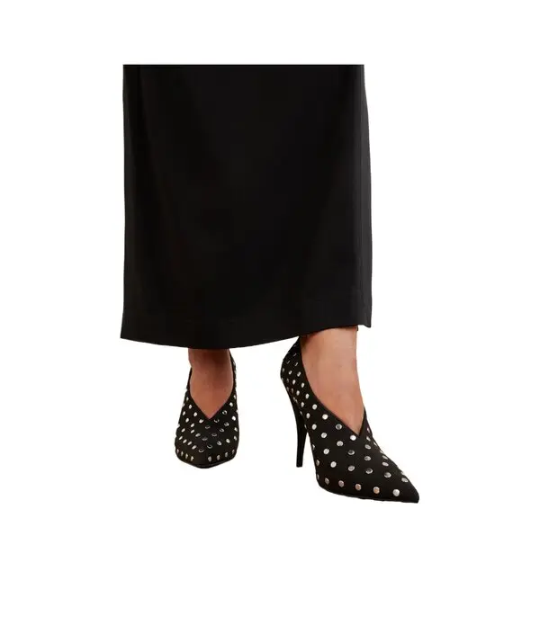 Stella McCartney Metallic Embellished High Heels