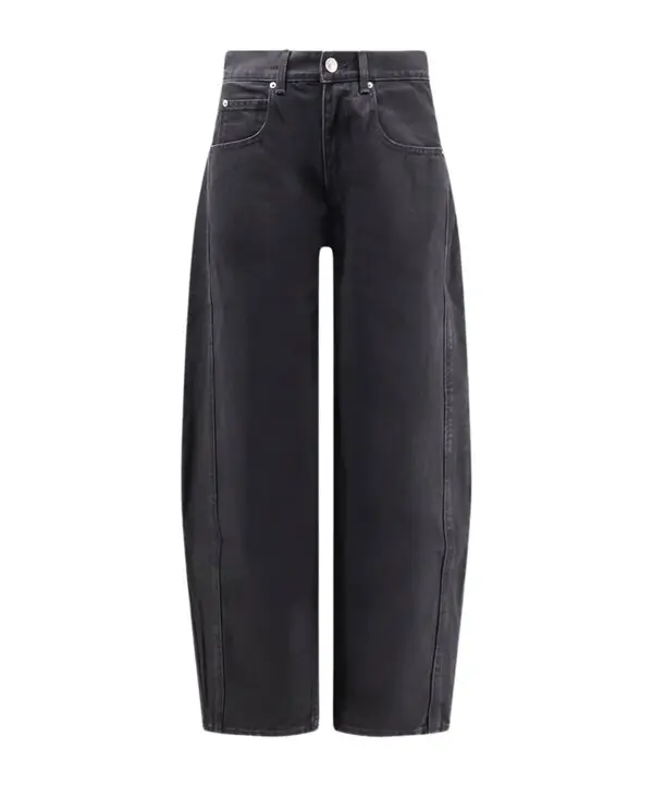 Isabel Marant Étoile Belt-loop Jeans - Black
