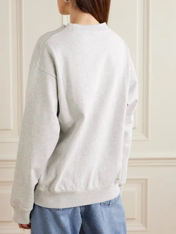 SPORTY  RICH Sporty & Rich Crewneck Sweatshirt With Lettering