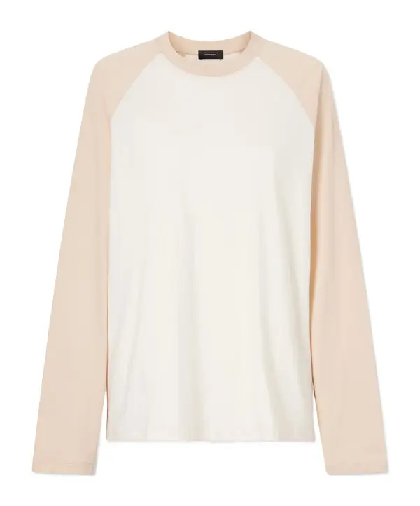 Wardrobe.NYC Raglan Cotton-jersey T-shirt - No