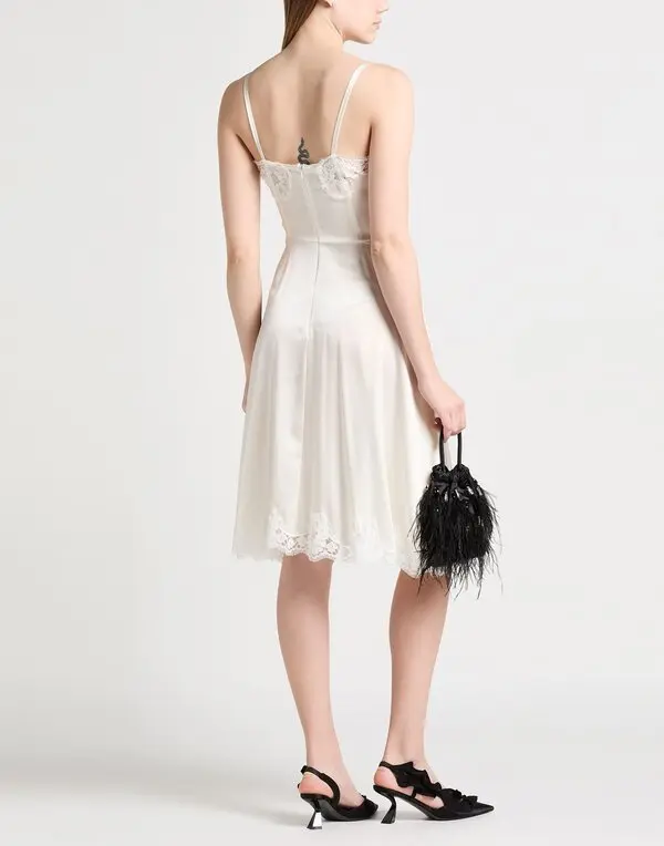 Dolce & Gabbana Satin Lace Slip Dress