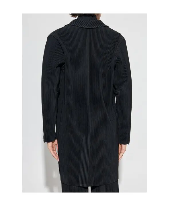 Issey Miyake Button-fastening Coat