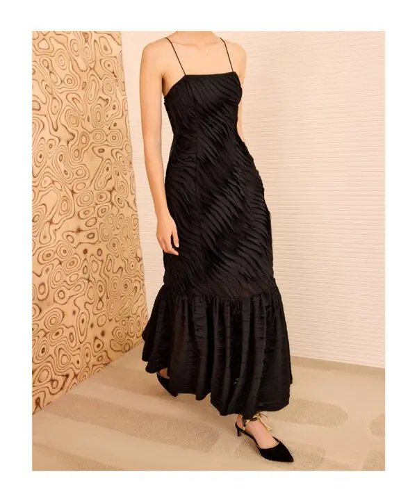 Ulla Johnson Augustina Cami Long Trumpet Dress
