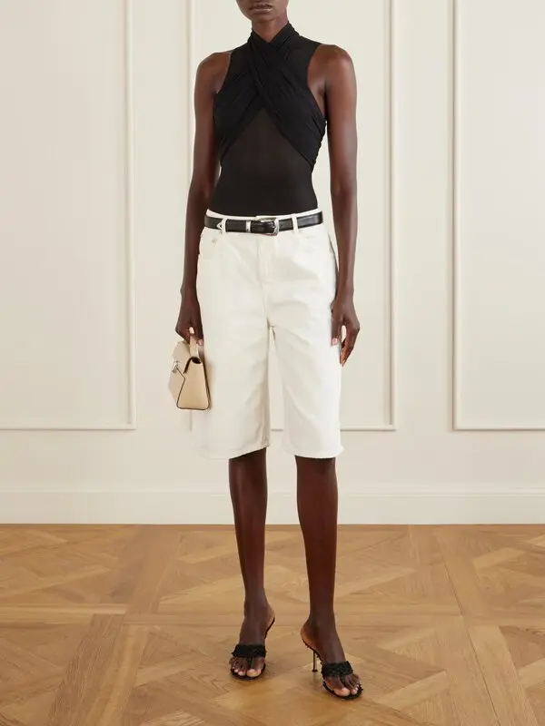 Wardrobe.NYC Sleeveless Bodysuit