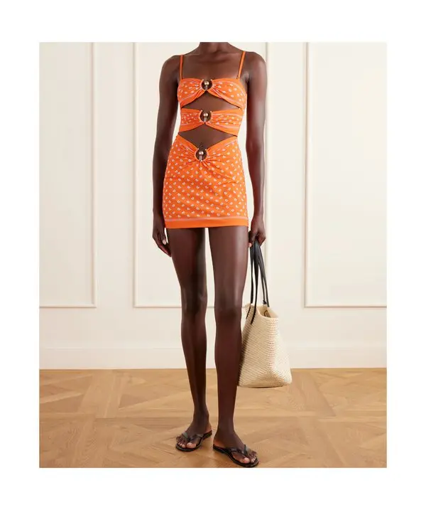 Christopher Esber Hollow-out Mini Dress