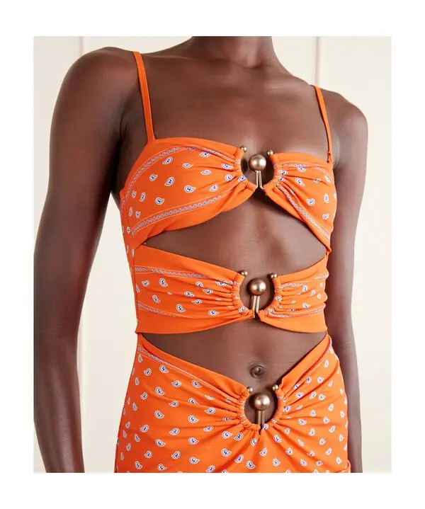 Christopher Esber Hollow-out Mini Dress