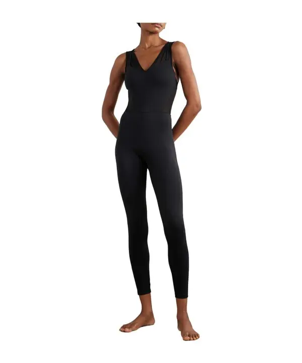 ERES Devi Tulle-trimmed Stretch-jersey Jumpsuit