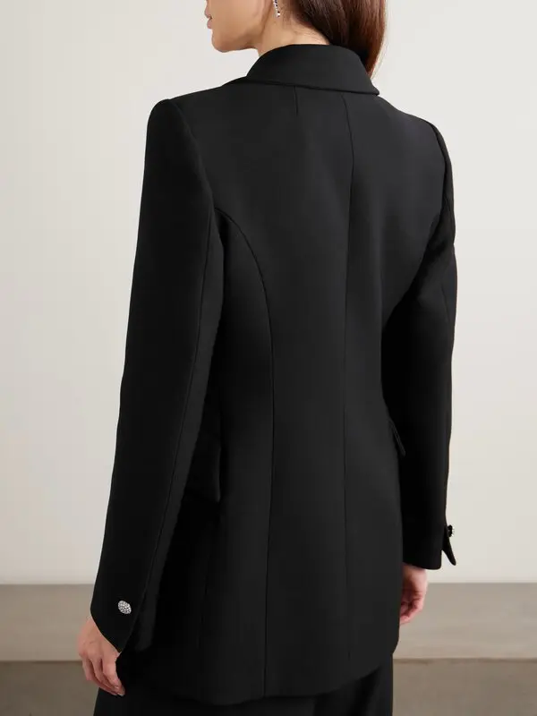 Alessandra Rich Double-breasted Wool Blazer