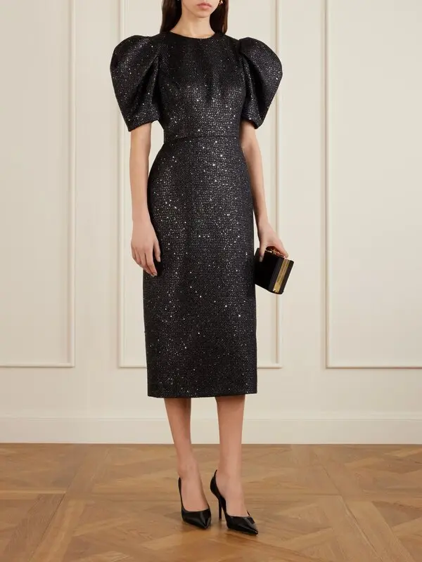 Carolina Herrera Sequined Dress