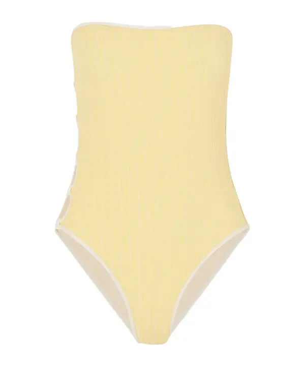 ERES Golden Cut-out Jacquard Swimsuit
