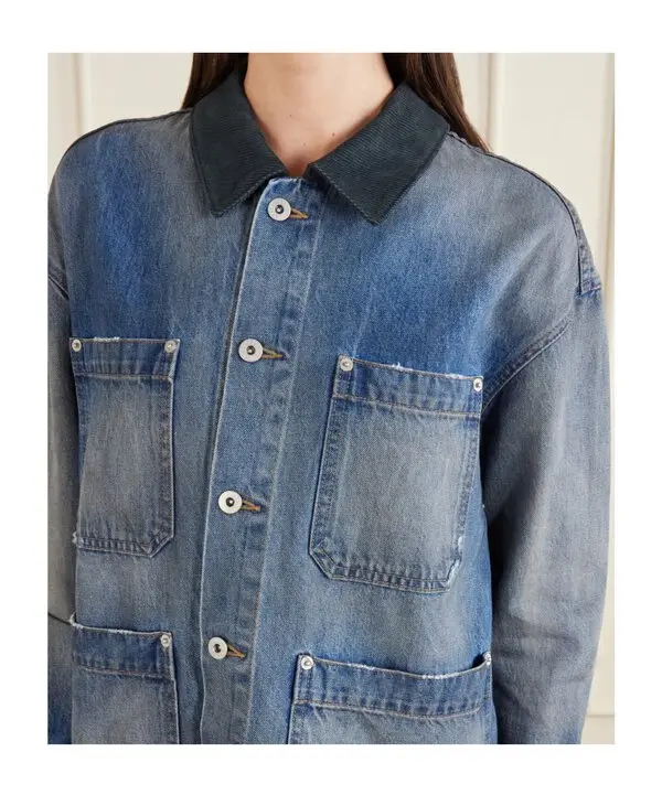SLVRLAKE Long-sleeved Denim Jacket