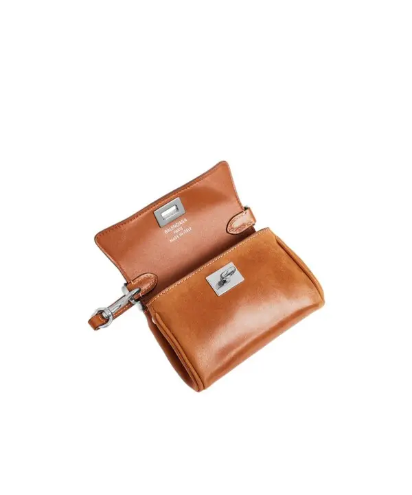 Balenciaga Rodeo Micro Bag Charm In Cowboy