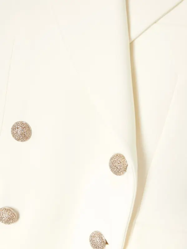 Alessandra Rich Double-breasted Wool Blazer