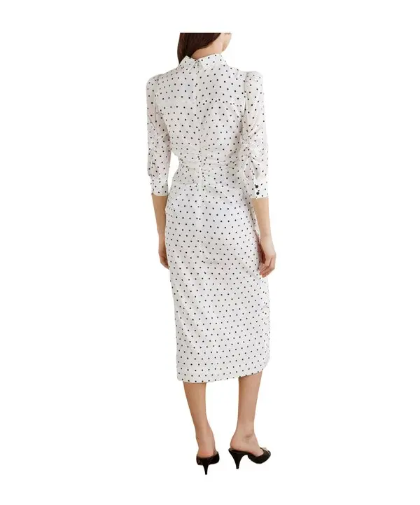 Carolina Herrera Polka-dot Dress