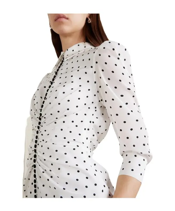 Carolina Herrera Polka-dot Dress