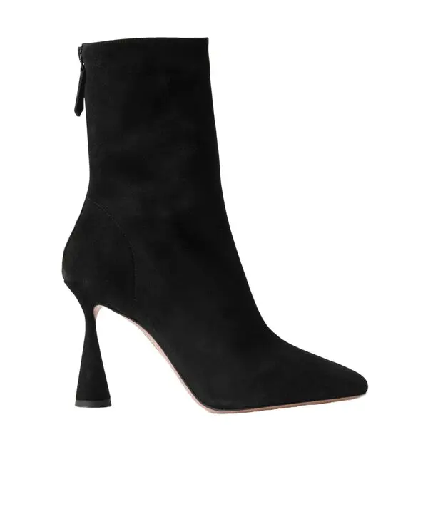 AQUAZZURA Suede Ankle Boots - No
