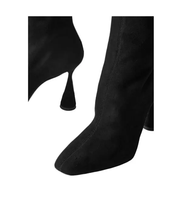 AQUAZZURA Suede Ankle Boots