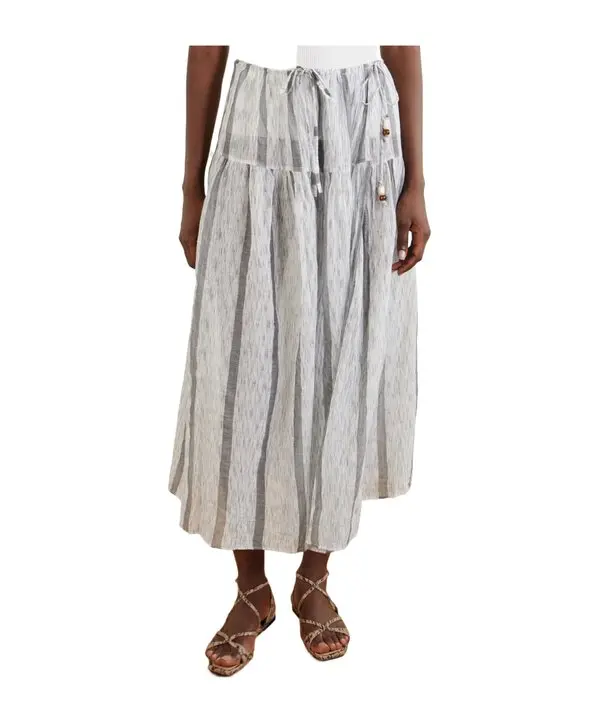 Ulla Johnson Almia Striped Cotton Coverup