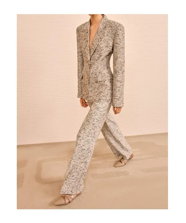 Ulla Johnson Single-breasted Jacket With Padded Shoulders