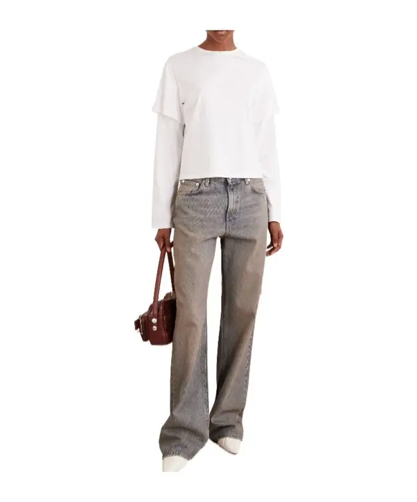 HAIKURE Loose Midrise Jeans